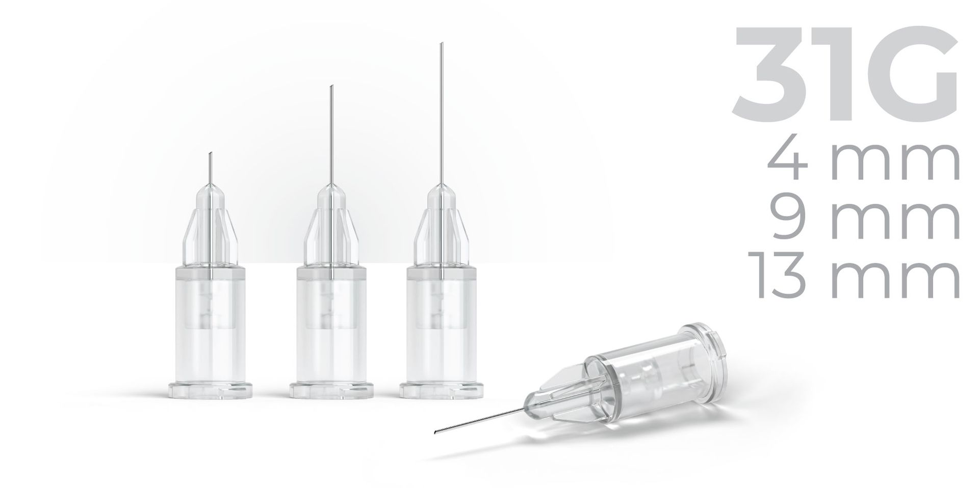 Hypodermic 3Dose™ precision syringe, low dead space Zelostat™ needle