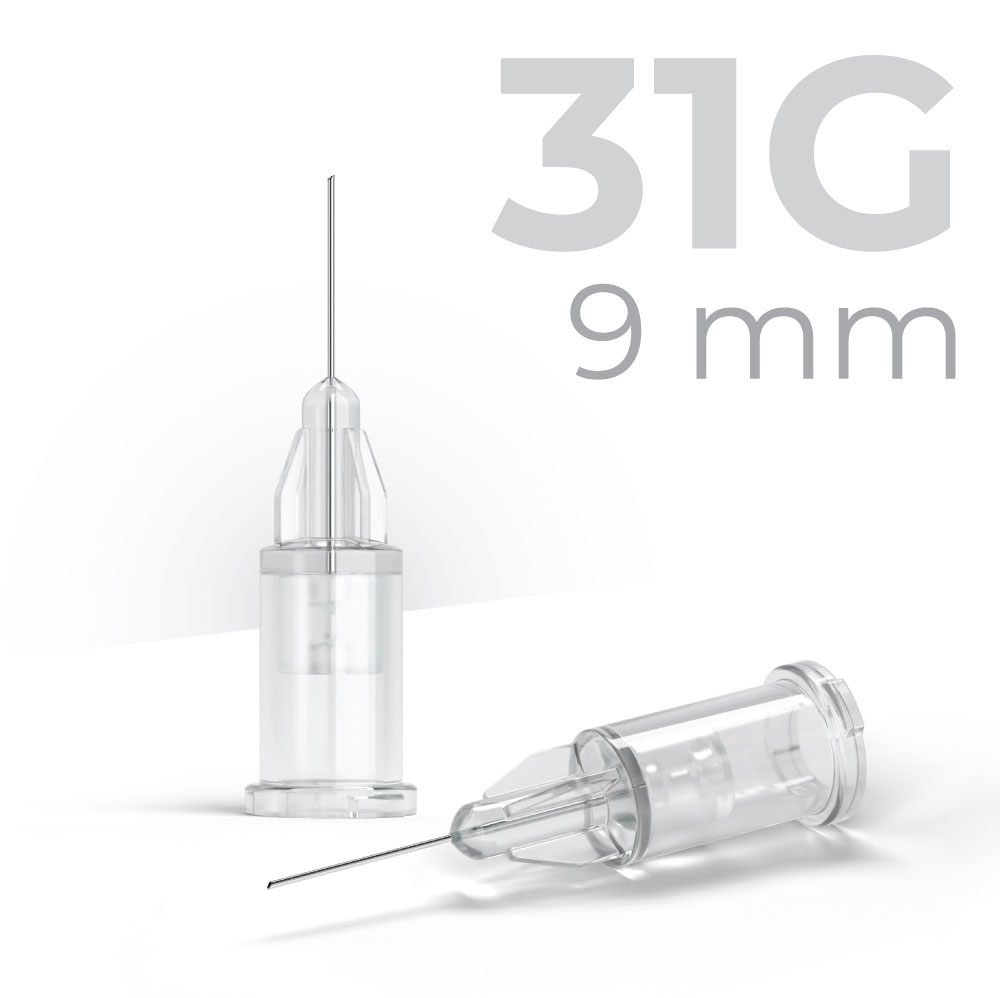 Ultra LDS Needle 31G/9mm, 100 pcs | Vlow Medical
